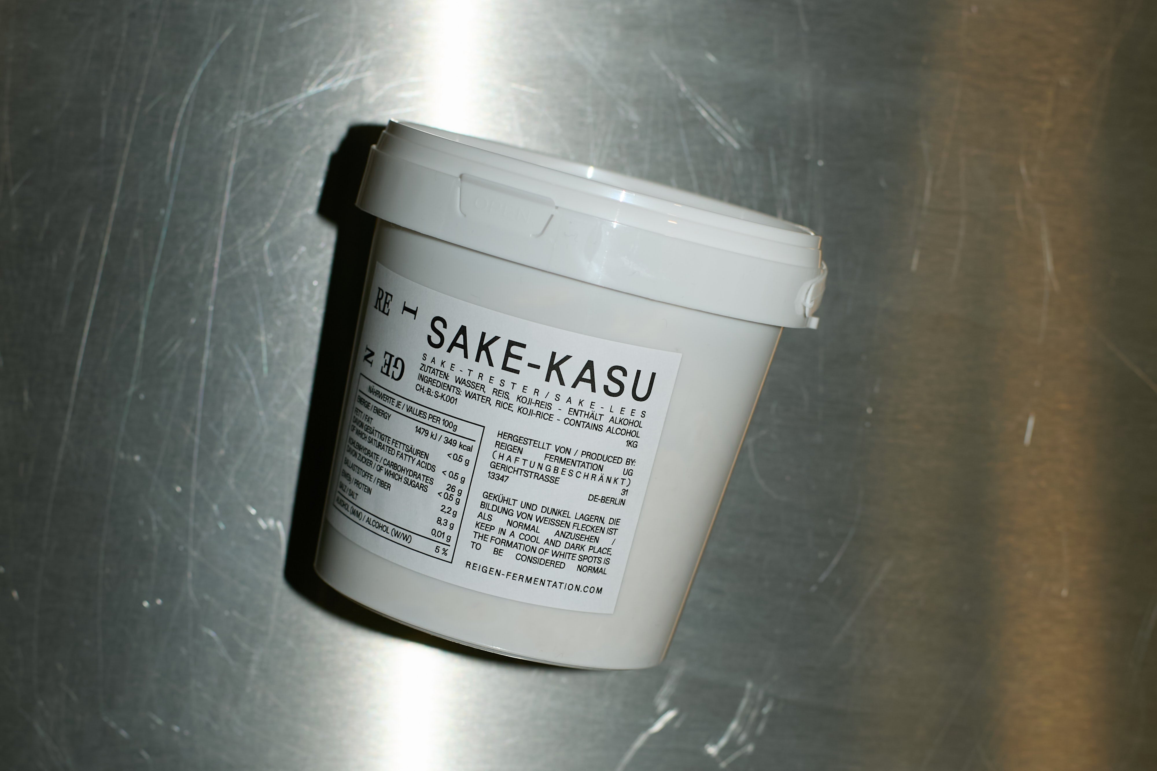 Sake Kasu, fresh S-K001 1 kg - Sake Lees from Reigen, Berlin – Reigen ...